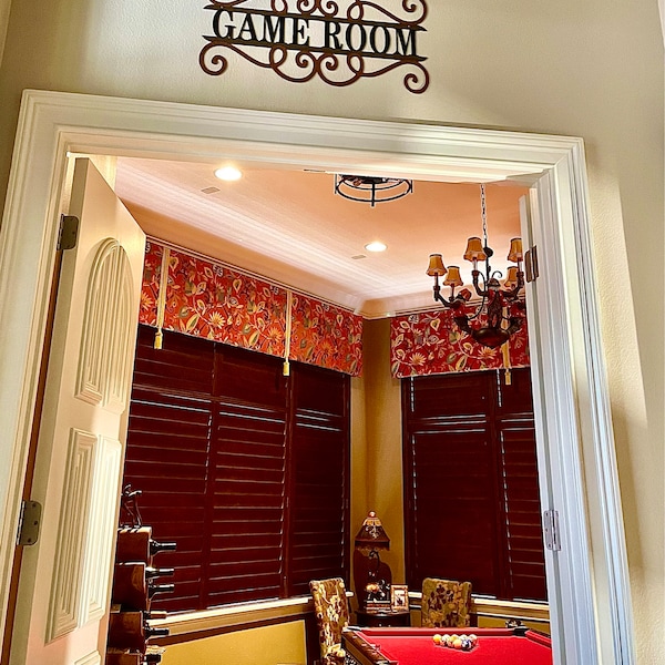 Custom Split Scroll Monogram-housewarming Gift - Personalized Metal ...