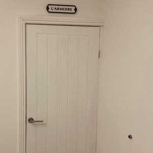 Personalized Door Sign With Your Custom Text. Vintage British Railway ...