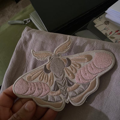 Pastel Moth Patch - Etsy