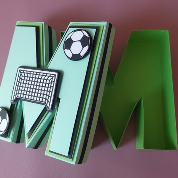 3D Letter Box SVG, Do It Paper, A-Z Front Shaker and Layered, Do It ...