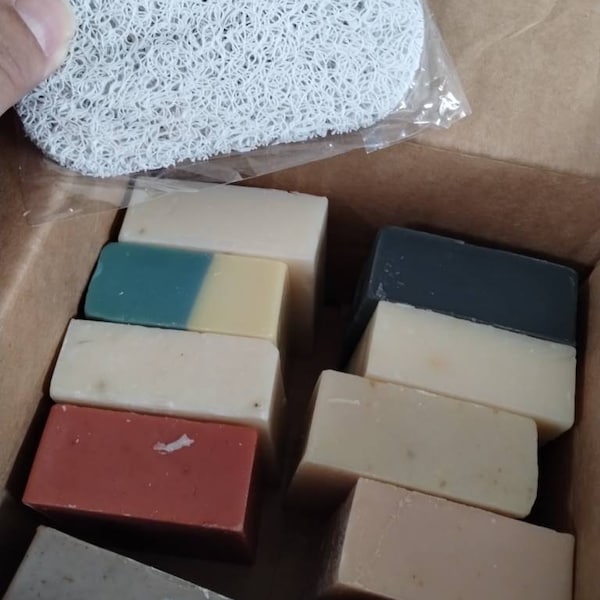 10 Handmade Soaps, Soaps in Bulk, Soap Sale, Assorted Soaps, Natural Soaps, Moisturizing Soaps ...