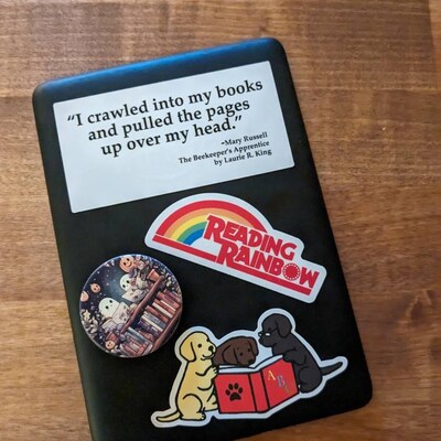 Reading Rainbow Sticker Eighties Vintage Logo Sticker for Book Lovers ...