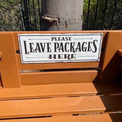 Copperhead Road Rustic Looking Aluminum Sign Color Imprint on Rustproof ...