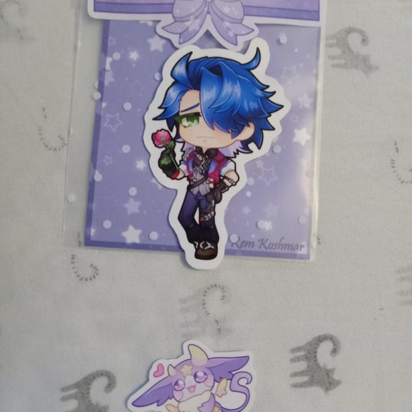 Honkai Star Rail Waterproof Vinyl Stickers – Caelus, Stelle, Dan Heng ...