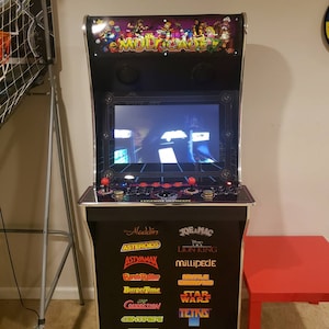 Mame Arcade Classics Multicade Marquee For Reproduction | Etsy