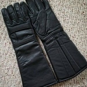 Leather Gloves for Power Rangers Kamen Rider Cosplay/long - Etsy
