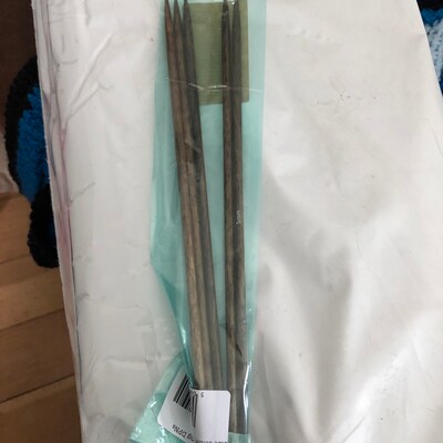 10in Long Double Points Dpns Wooden Albizia East - Etsy