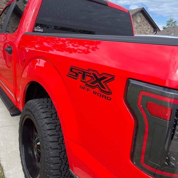 STX off Road Decal Fits Bedside Ford F-150 Truck Sticker Vinyl in 6 ...