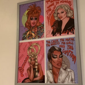 Tayce Drag Queen Glossy Wall Art Print / High Quality Poster / - Etsy