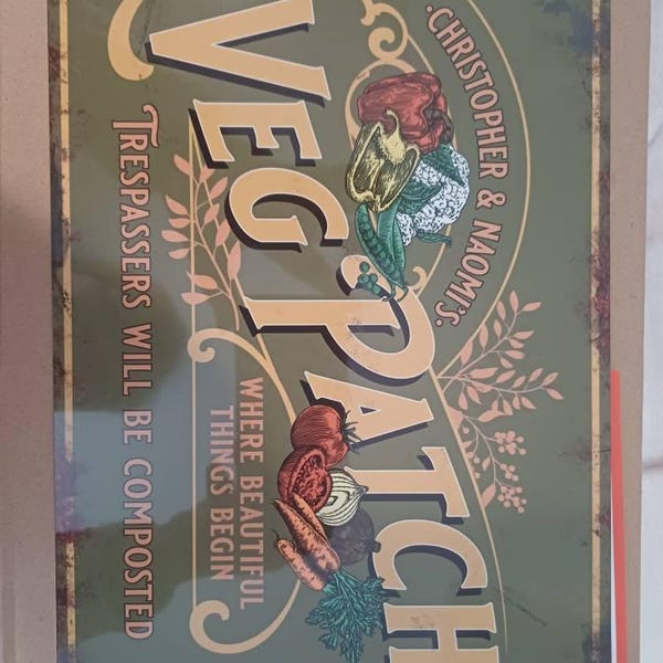 Personalised Pantry Sign Metal Wall Door Signage - Larder Vintage Retro ...