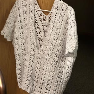 Castaway Tunic Crochet Pattern - Etsy