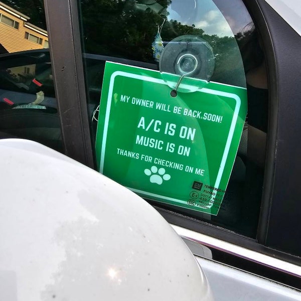 Pet on Board Decal / Dog on Board / Sticker / Temperature Controlled ...