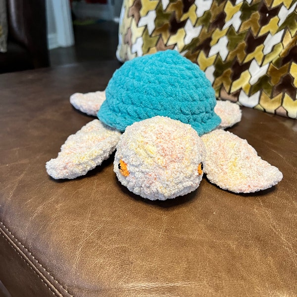Fred the Sea Turtle Crochet Pattern PDF Download Includes Follow Along ...