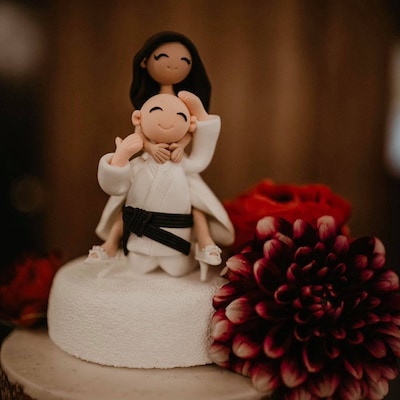 Jiu Jitsu, Jiu-jitsu Judo Theme Custom Cake Topper - Etsy
