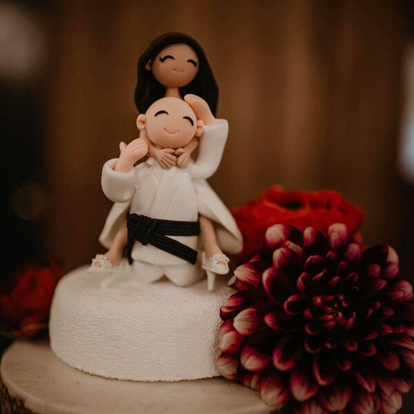 Jiu Jitsu, Jiu-jitsu Judo Theme Custom Cake Topper - Etsy