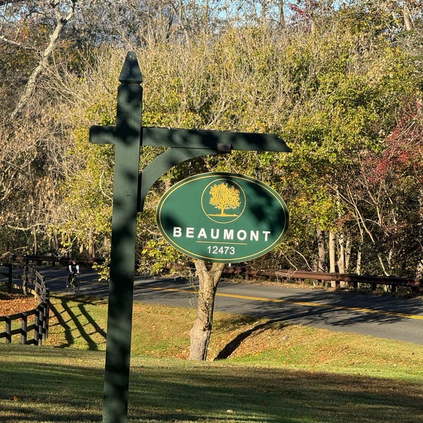 Country Estate Property Name Sign Hanging From Wood and Wrought Iron ...