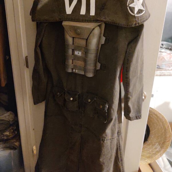 NCR Veteran Ranger Canvas Jacket/duster Screen Accurate - Etsy