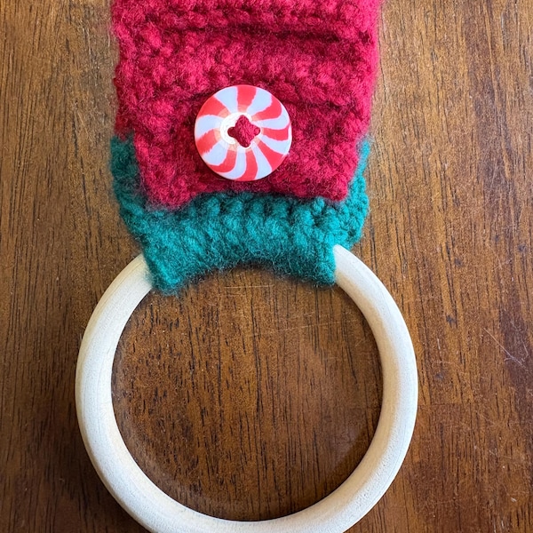 Peppermint Candy Buttons, 5/8" and 1" Red White or Red Green White ...