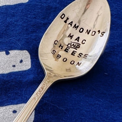 Personalized Mac and Cheese Spoon, Macaroni Spoon, Mac and Cheese Lover ...