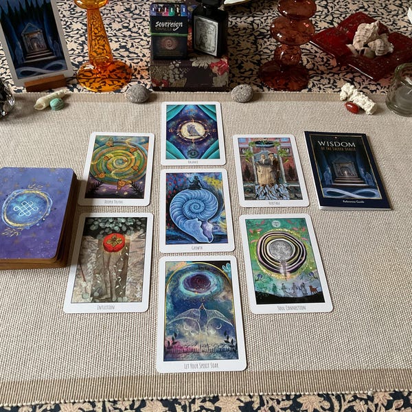 Wisdom of the Sacred Oracle Card Deck - Etsy