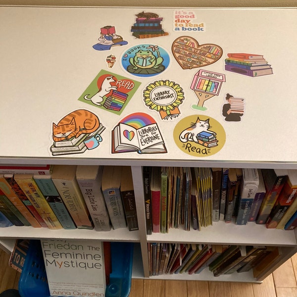Teacher Stickers, It's a Good Day to Read a Book, Laptop Stickers - Etsy