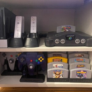 N64 3D Printed Display Stand Nintendo 64 Game Cartridge Stand - Etsy ...