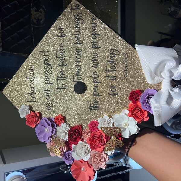 Mexican Cap Topper Grad Cap Custom Grad Cap Grad Cap Topper Graduation ...