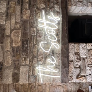 Neon Squiggle Light-wave Led Neon Sign Neon Sign Bedroomwall - Etsy