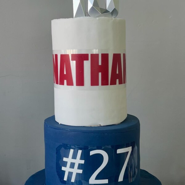 Tottenham Hotspur Inspired Cake Topper - Etsy