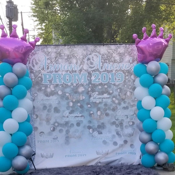 Custom Prom Backdrop, Prom 2026 Backdrop, Prom Step and Repeat ...