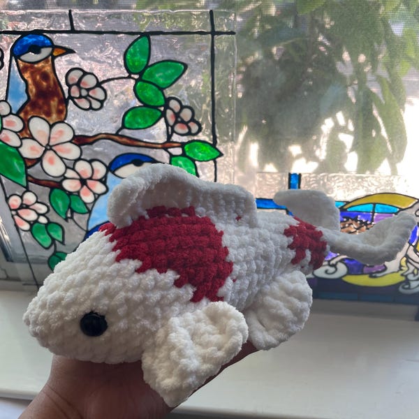 Koi Fish No Sew Crochet Pattern, Fish Crochet Pattern, No Sew Amigurumi ...