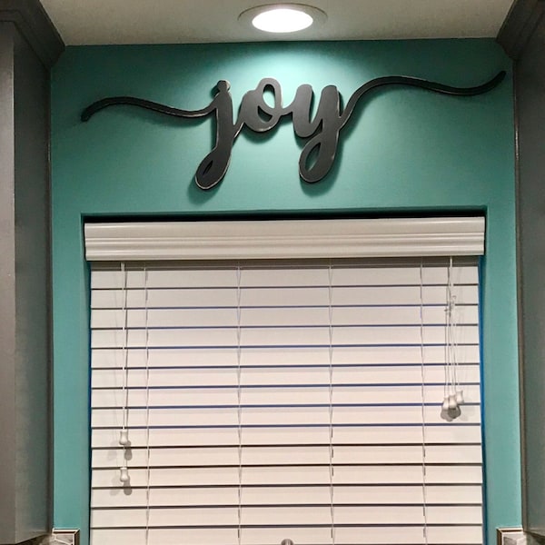 Joy Wood Cutout | Joy Sign | Wood Joy Sign - Etsy