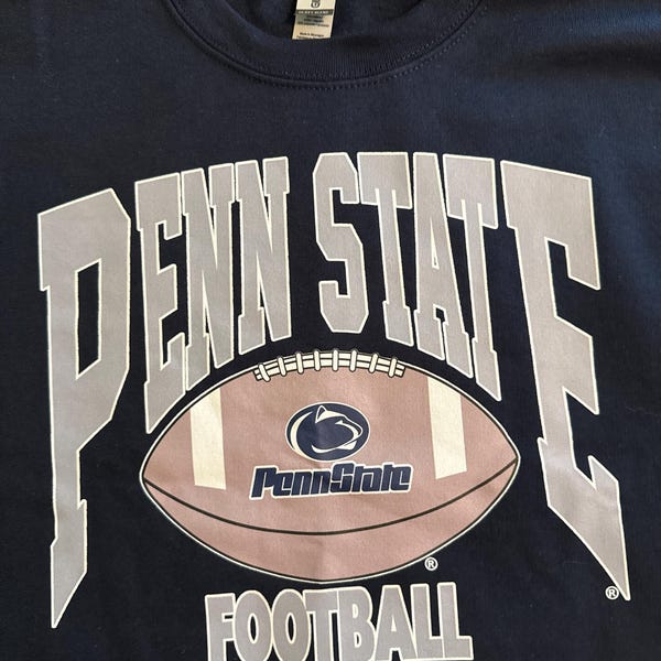Vintage 90s Penn State University Football Crewneck Sweatshirt, Penn ...