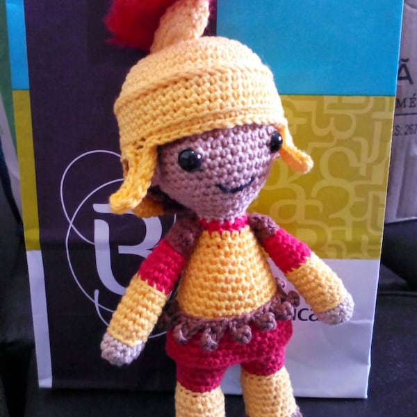 Roman Soldier Amigurumi Pattern PDF - Crochet Pattern - Etsy