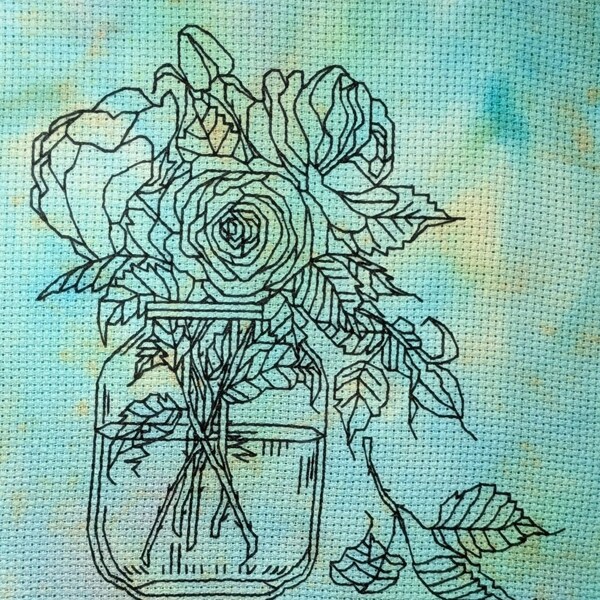 Queen Elizabeth's Bible Cover Lace – Blackwork Pattern, Needlepoint ...