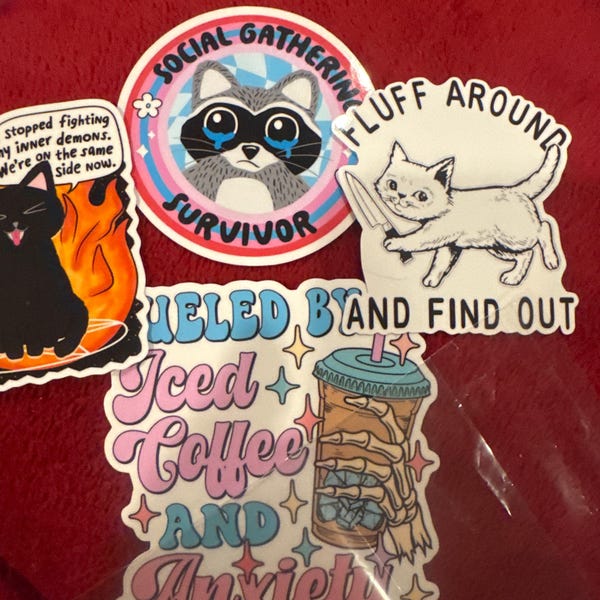 Today I Am A Serious Goose, Funny Sticker, Waterproof Sticker ...