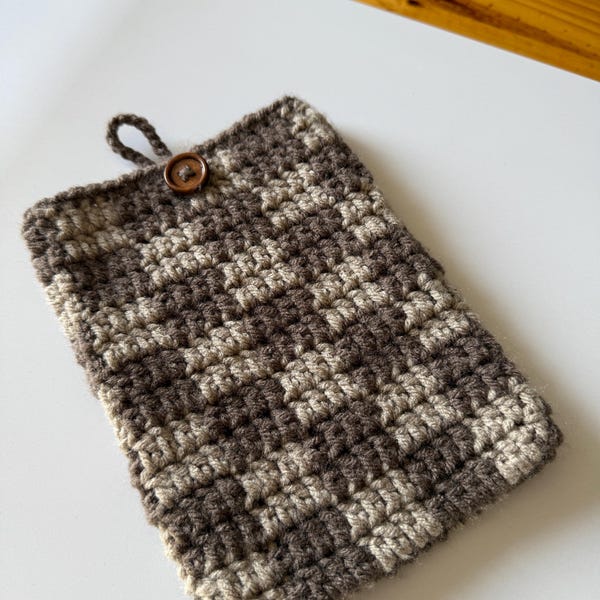 CUP MUG COASTER W Scalloped Edge / Boho Cotton Cup Coaster / Mug Rug ...