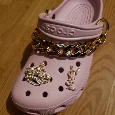 Crocs High Quality Bling Rhinestone CROWN Charms for Your Crocs, Croc ...