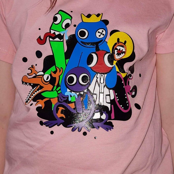 Rainbow Friends SVG, Rainbow Friends PNG, Sublimation, Transfer ...