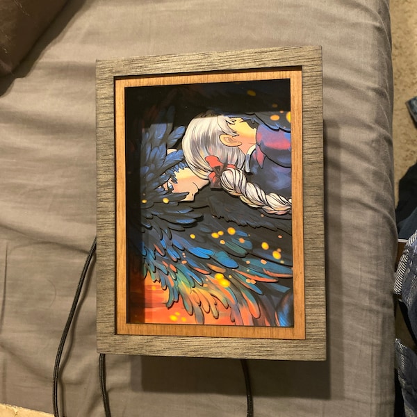 Legend of Zelda Night Light, Shadow Box, Legend of Zelda Link Lightbox ...