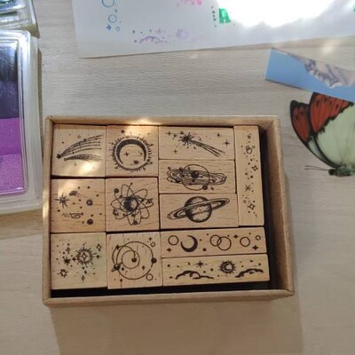 Globe Stamp Compass Clear Transparent Stamp World Map Rubber - Etsy