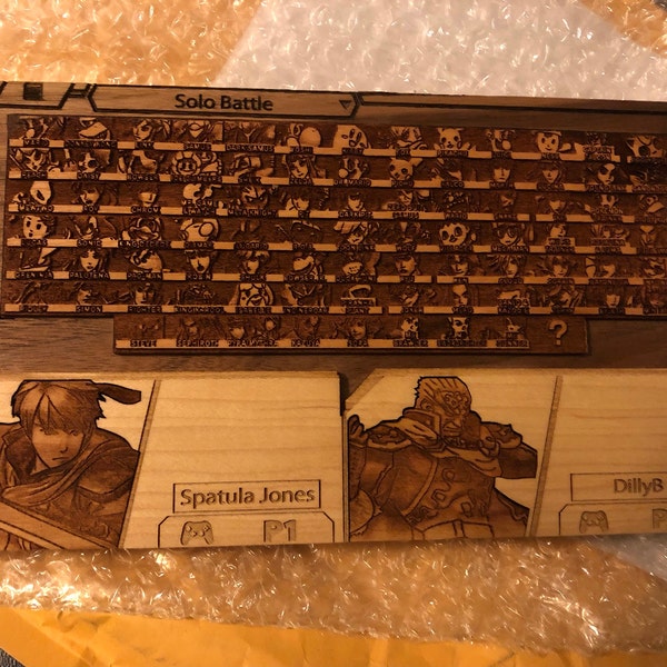 Custom Super Smash Bros Ultimate Screen - Etsy