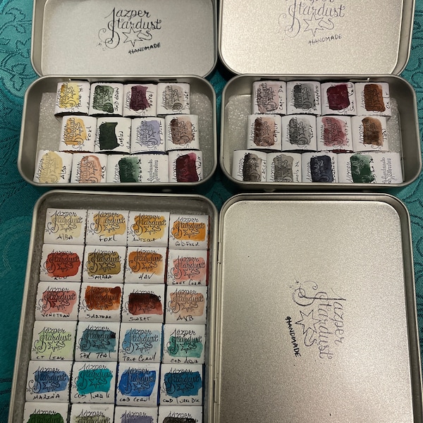 24 Southwest Landscape Set Artisan Handmade Watercolour Paint Set - Etsy