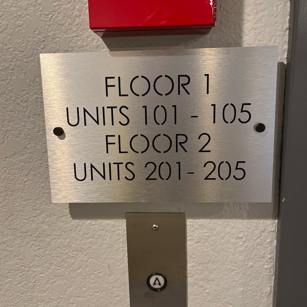 Custom Directional Sign. Hotel Room Directional Signs. Wayfinding Signs ...