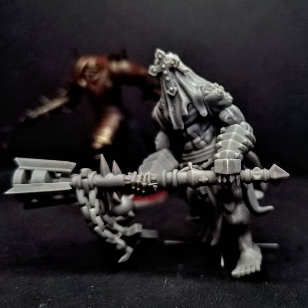 Apocalyptic Fist Fighter 32mm Dnd Miniature Ethan Savage Studios - Etsy