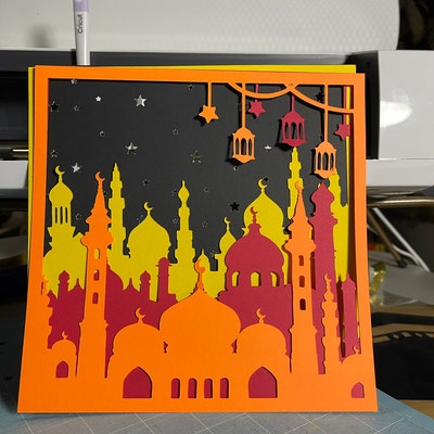 Islamic Shadowbox Svg Files, Ramadan Shadow Box Svg, Ramadan Light Box ...