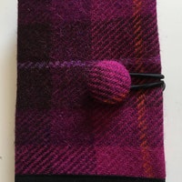 Phone Cover in Harris Tweed, Liberty of London Fabric. - Etsy Canada