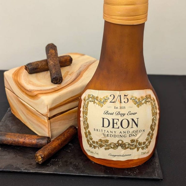 Very Detailed Custom Hennessy Label - Etsy