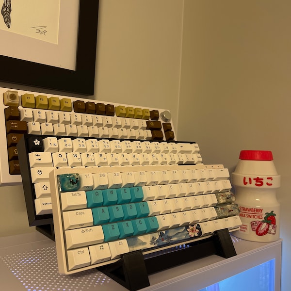 3D Printed Triple Tier Keyboard Display Stands - Etsy