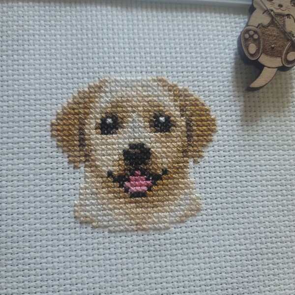 Yellow Labrador Cross Stitch Pattern PDF Bundle - Yellow Lab + Yellow ...